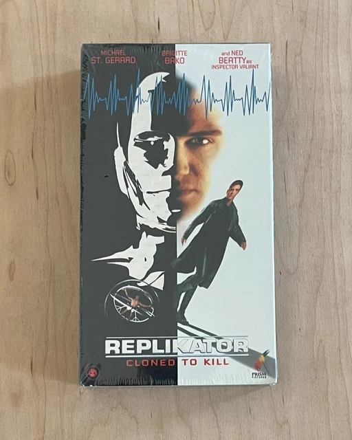 REPLIKATOR CLONED TO KILL (1994) Sealed VHS Prism Ent Sci Fi Action ...
