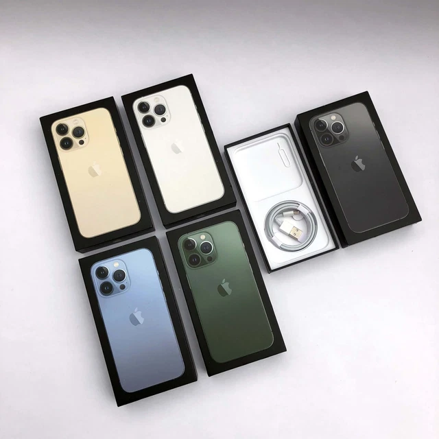 ORIGINAL IPHONE 13 Pro empty box with Cable 128GB 256GB 512GB 1TB £8.95 ...