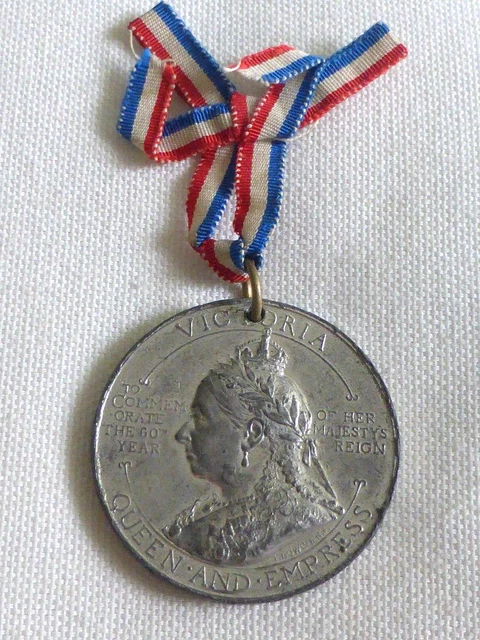 RARE QUEEN VICTORIA Diamond Jubilee & Heirs Medal by Bowcher for Spink ...