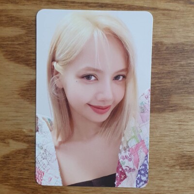 LISA OFFICIAL PHOTOCARD BlackPink 2nd Album Born Pink Box Set Ver ...