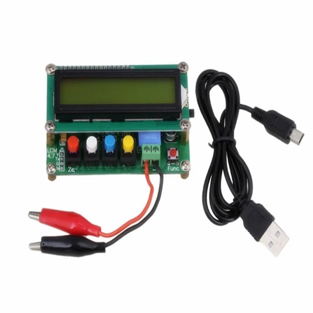 DIGITAL COMPONENT ANALYZER LC Meter PCB Testing Bench Electronics ...
