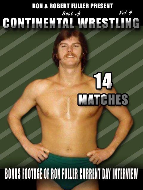BEST OF CONTINENTAL Wresting Vol 4 (DVD) Bob Armstong The Bullet (US ...