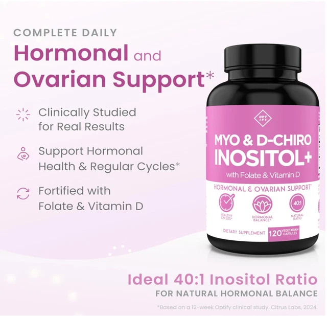 PREMIUM INOSITOL SUPPLEMENT - Myo-Inositol and D-Chiro Inositol Plus ...