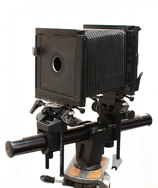 SINAR F2 4X5 Large Format Mono Rail Camera With Lens Panel and Fresnel ...