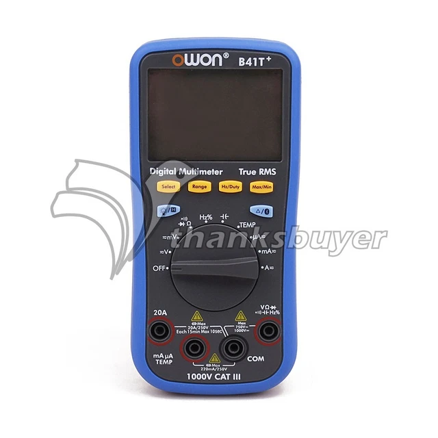 DATALOGGER DIGITALE BLUETOOTH 3 in 1 + multimetro + misuratore di temperatura B41T+ EUR 118,32 ...