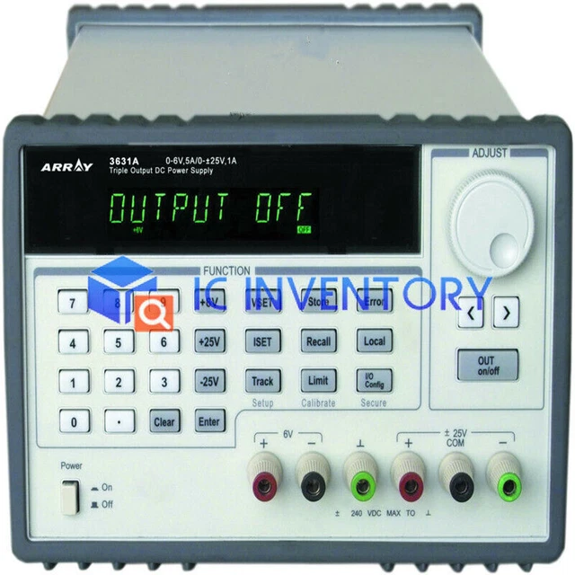 NUOVISSIMO ARRAY 3631A 3631A Alimentatore tripla uscita programmabile # ...