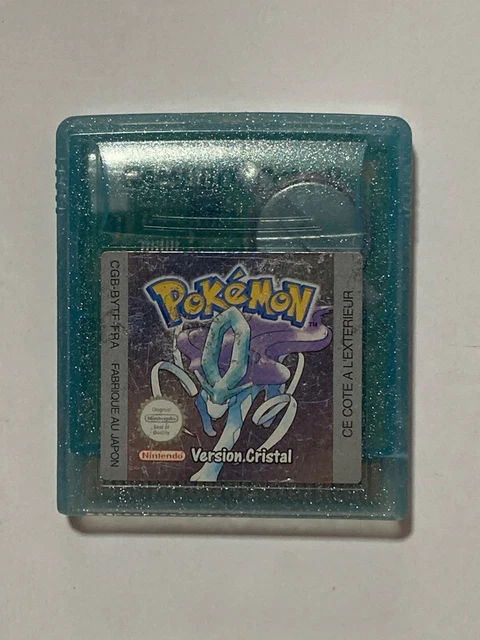 POKEMON VERSION CRISTAL Game Boy Color Fr Pile HS EUR 84,90 - PicClick FR