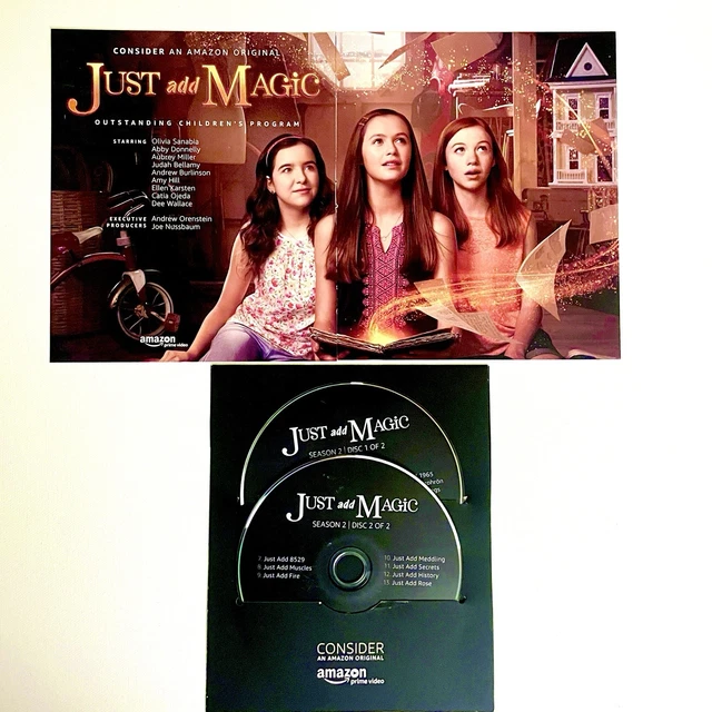 JUST ADD MAGIC FYC Season 2 Emmy 13 Episodes Amazon Prime Original DVD ...