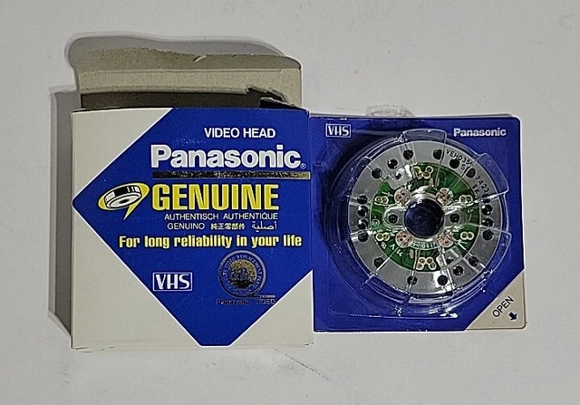 NEW AUTHENTIC PANASONIC OEM VHS Video Head Upper Cylinder Unit VEH0354 ...