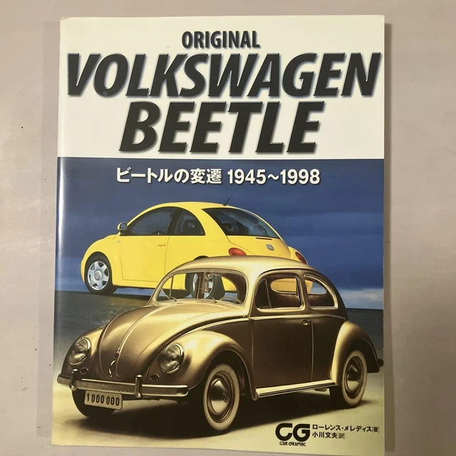 ORIGINAL VOLKSWAGEN BEETLE 1945-1998 Photo Book, History & Evolution ...
