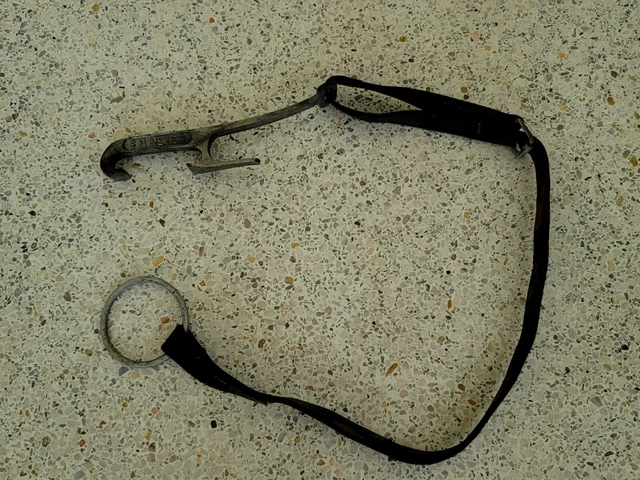 ANTIQUE NFD FIRE Department Spanner Tool Wrench Drain Lug S.M. Meyer ...