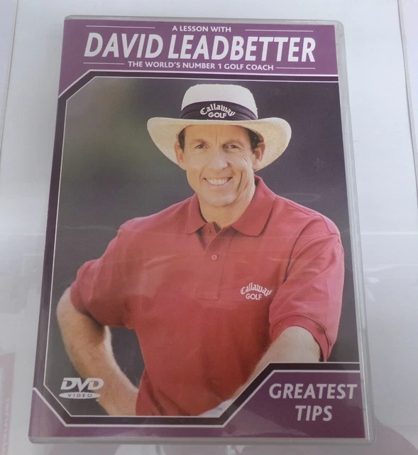 A LESSON WITH DAVID LEADBETTER The World's Number 1 Golf Coach DVD - CG ...