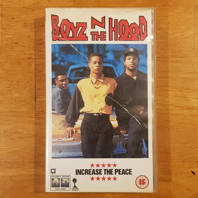 BOYZ N THE Hood - Ice Cube - Cuba Gooding Jr - PAL VHS Video Tape (H156 ...