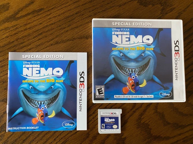 COMPLETE FINDING NEMO: Escape to the Big Blue Special Edition (Nintendo ...