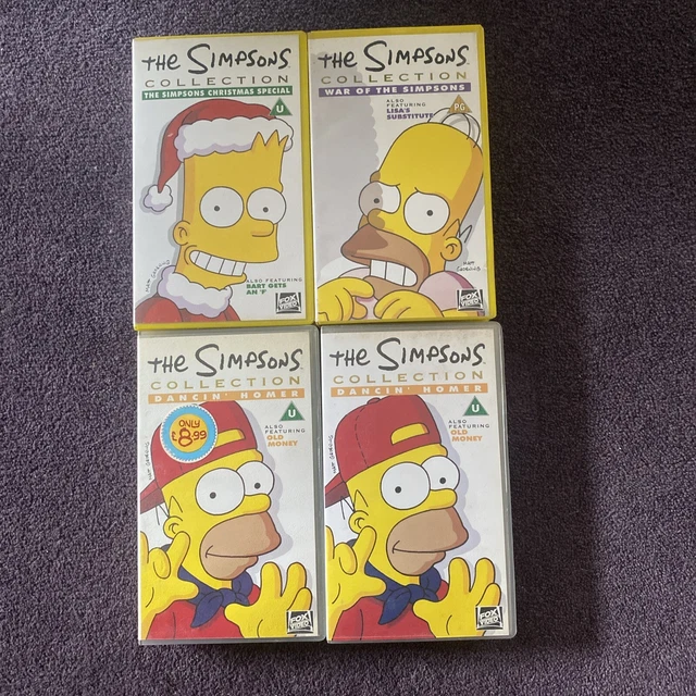 THE SIMPSONS COLLECTION VHS bundle X4 £35.00 - PicClick UK