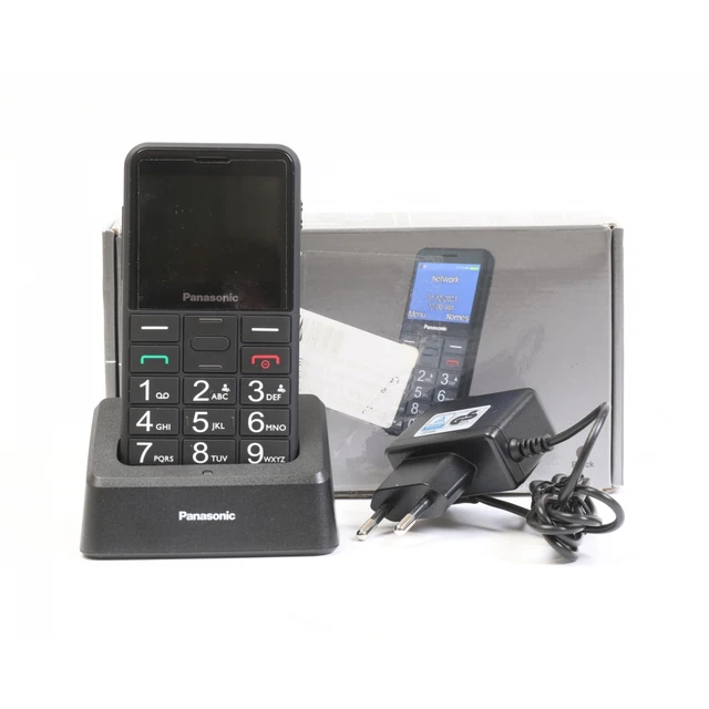 PANASONIC KX-TU155 2,3 " Senioren-Handy Téléphone Portable 0,3MP ...