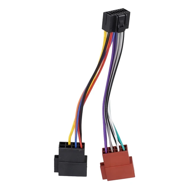 ISO STANDARD HARNESS Connector For Audio Plastic Replacement 160x40x25 ...