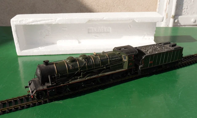 JOUET ANCIEN TRAIN Ho H0 Locomotive Vapeur Sncf Plm 231 C 52 Jouef 8269 ...