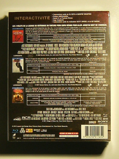 THE HOSTEL BLU-RAY TRILOGY Uncensored Version [ ELI ROTH ] NEW IN BLISTER $189.57 - PicClick CA