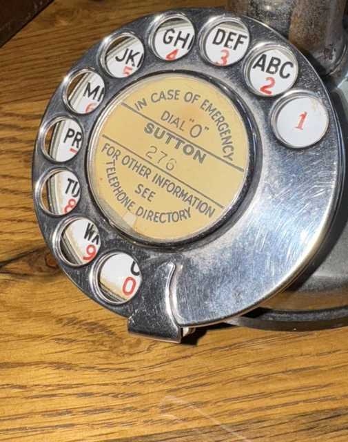 VINTAGE CANDLE STICK telephone Rare .. find another ..open to sensible ...