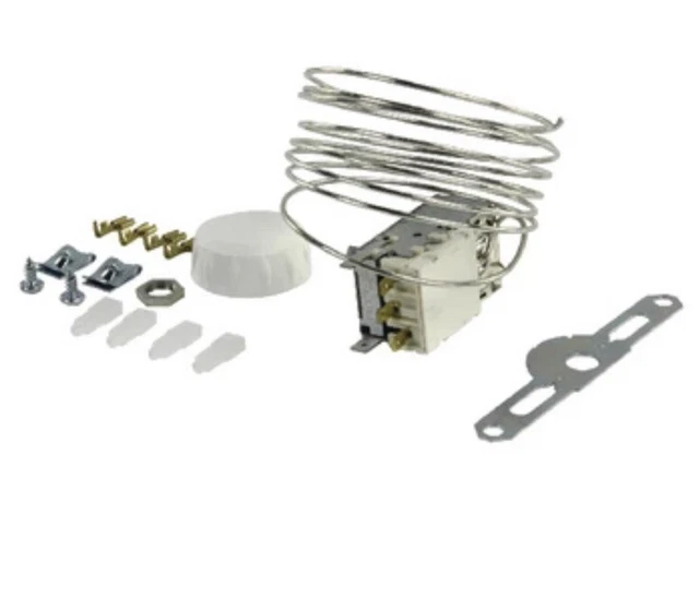 KIT THERMOSTAT POUR Réfrigérateur Universel 27FR083 3 Contacts Ampoule 2 Mètres EUR 34,00 ...