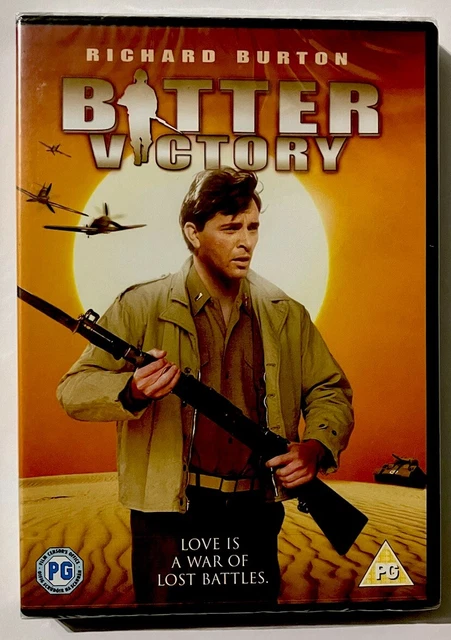 BITTER VICTORY DVD 1957 War / Drama, Richard Burton Film, New & Sealed ...