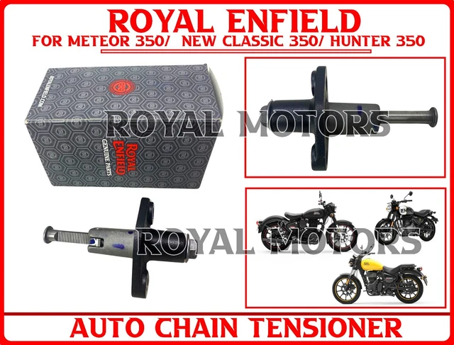 ROYAL ENFIELD &AUTO CHAIN TENSIONER" For Meteor & Hunter 350, New ...