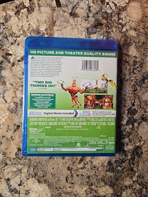 ANTZ [BLU-RAY] DIGITAL Movie Included - Brand New, Factory Sealed $19.99 - PicClick CA
