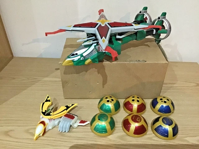 POWER RANGERS NINJA Storm Cyclone Star Dx Megazord, les 3 boules de ...