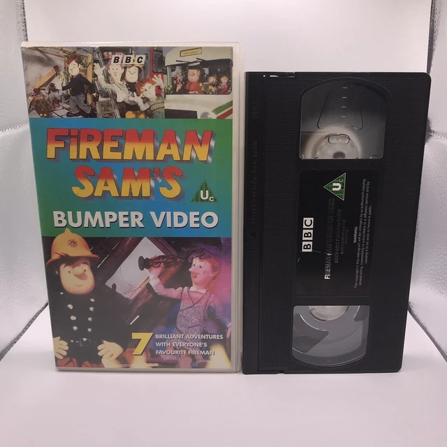 FIREMAN SAM’S BUMPER Video - Bbc Vhs Video - Fireman Sam - Childrens ...