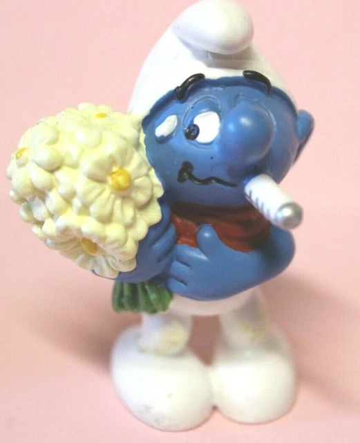 SCHLEICH® SCHLUMPF 20752 Get well soon Puffi Pitufo Schtroumpf Smurf ...