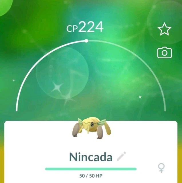 POKEMON GO/SHINY NINCADA/REGISTRIERT oder nicht registriert Tr@de ...
