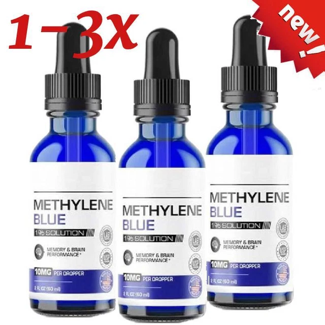 PURE METHYLENE BLUE Drops - Pharmaceutical Grade 60 M L £7.62 - PicClick UK