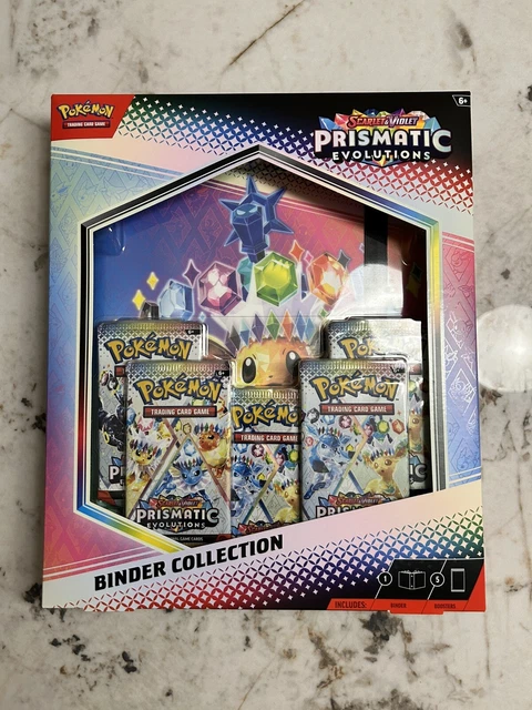 POKÉMON (TCG): SCARLET & Violet Prismatic Evolutions Binder Collection ...