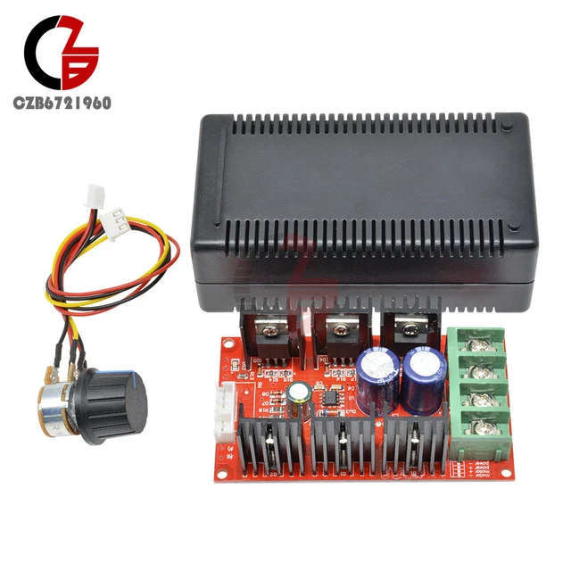 40A 2000W 12V 24V 48V MAX 10-50V DC Motor Speed Control PWM HHO RC ...