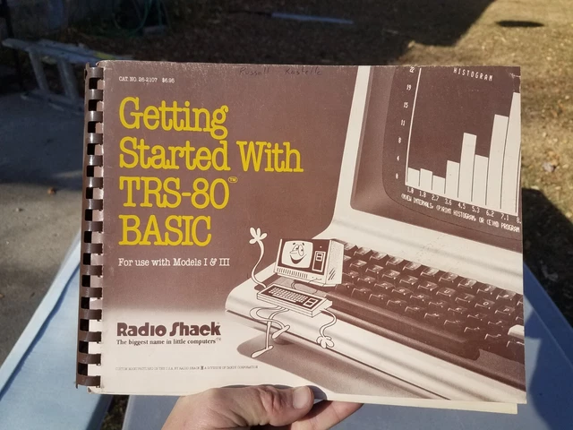 VINTAGE RADIO SHACK Getting Started with TRS-80 BASIC For Models 1 & 3 ...