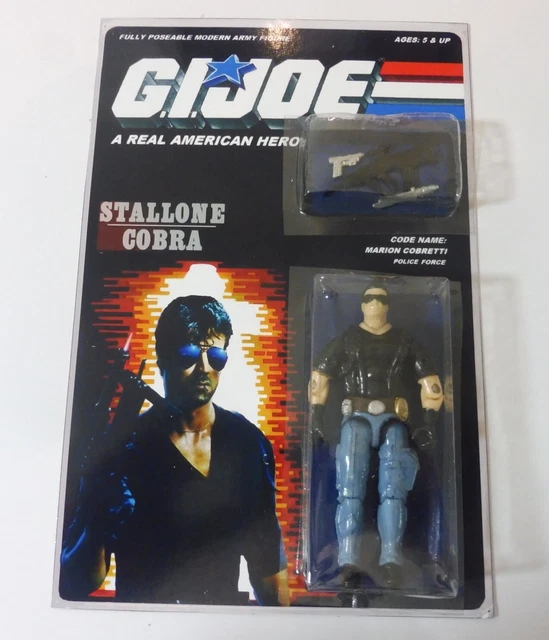 COBRA STALLONE GI joe custom vintage style USA cobra EUR 49,00 ...