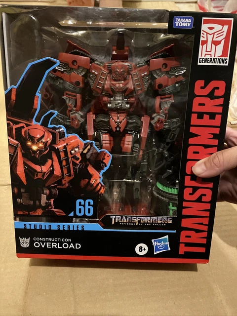 HASBRO TRANSFORMERS STUDIO Series Leader Class Constructicon Overload 8 ...