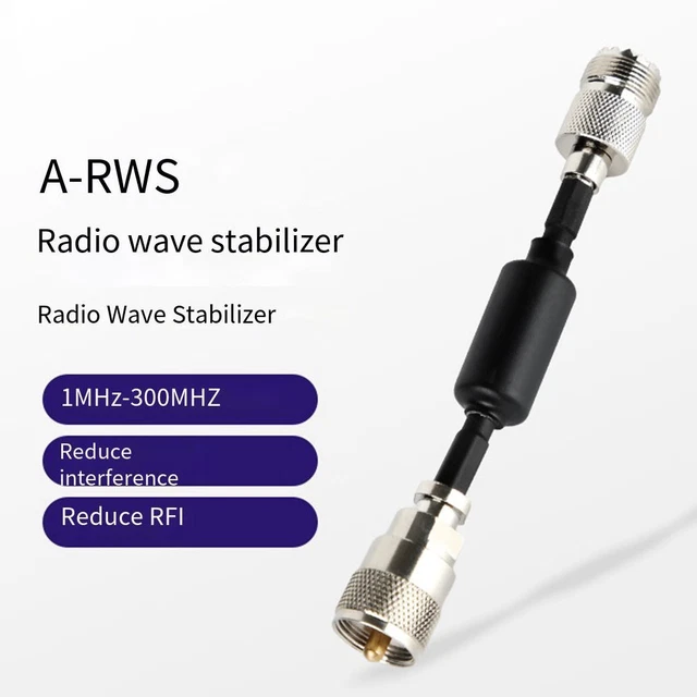 ARWS RADIO WAVE Stabilizer 1300MHz for HF Station with Coaxial Cable ...