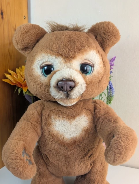 FURREAL FRIENDS CUBBY The Curious Bear Interactive Plush Toy & Honey ...