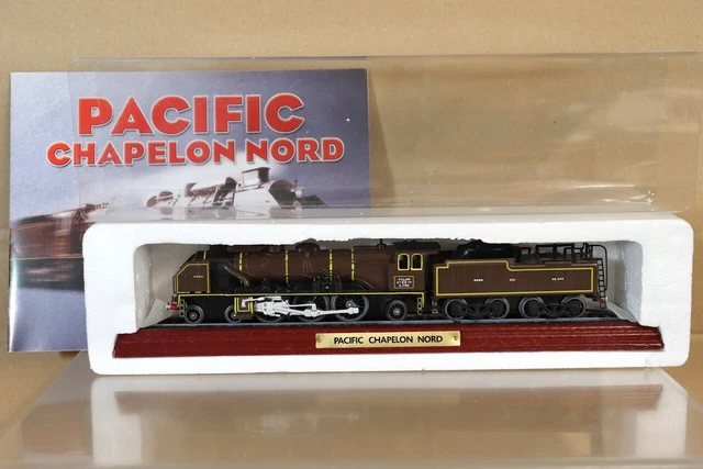 ATLAS MODÈLES 1/100 SNCF Nord 4-6-2 Pacific Chapelon Class Locomotive 3 ...