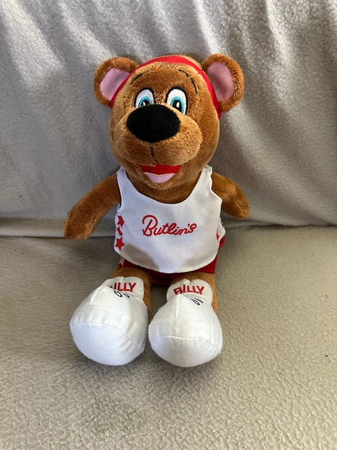 BUTLIN'S BILLY THE Bear mascot soft toy in sport outfit £9.00 - PicClick UK