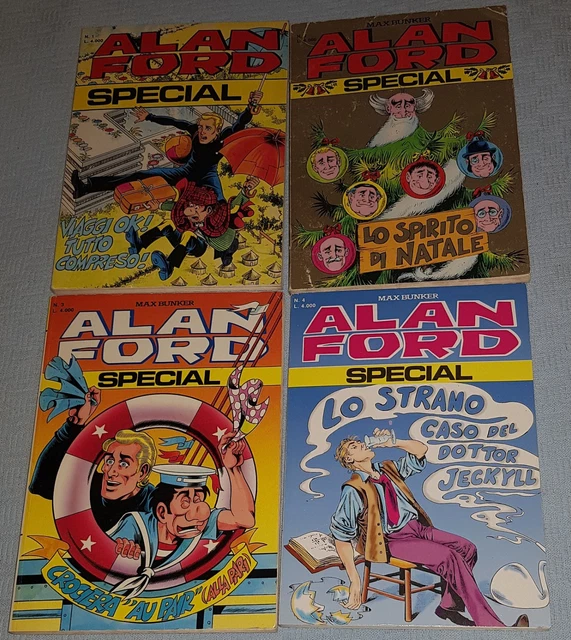 ALAN FORD SPECIALI 1-23 COMPLETA + Storie del numero 1 (1-2-3-4-7) EUR ...