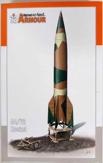SPECIAL ARMOUR 72003 : Deutsche A4 / V2 Rakete WW II - Kit 1:72 EUR 14 ...