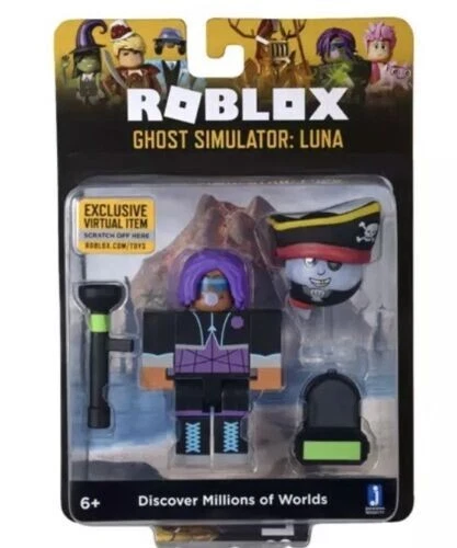 ROBLOX GHOST SIMULATOR Luna Figure Exclusive Virtual Item Code New £10. ...