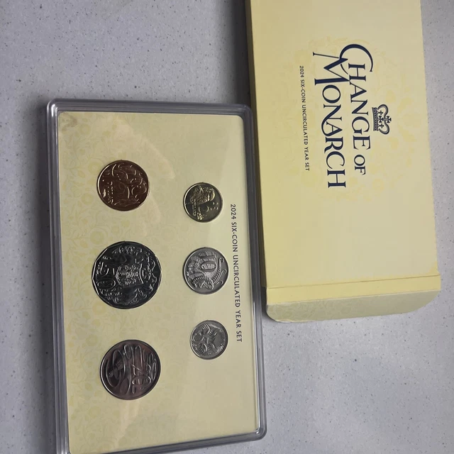 2024 RAM: CHANGE of Monarch Mint 6 Coin Set - Various Effigies - B/UNC ...