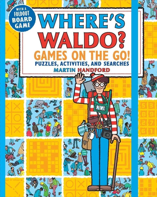 WHERE'S WALDO? GAMES on the Go!: Puzzles, Activities, and Searches (A ...