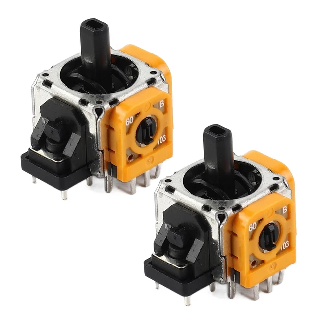 2PCS HALL EFFECT 3D Analog Sensor Joystick Module Rocker Replacement 3D Ana OU £6.22 - PicClick UK