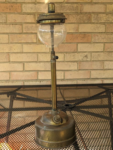 OLD VINTAGE TILLEY Pork Pie Table Lamp, Paraffin Lantern, Strong Light ...
