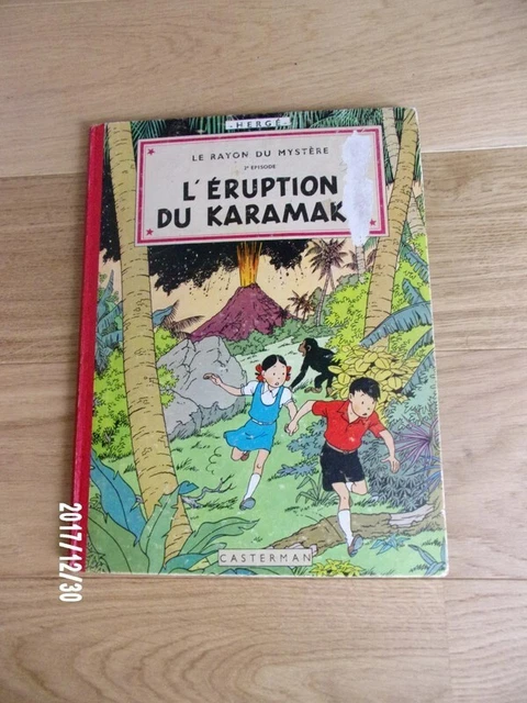BANDE DESSINÉE ANCIENNE de 1952 :L'éruption du Karamak EUR 15,00 ...